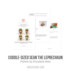 Cuddle-Sized Sean the Leprechaun amigurumi pattern - Amigurumi.com
