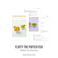 Fluffy the puffer fish amigurumi pattern - Amigurumi.com