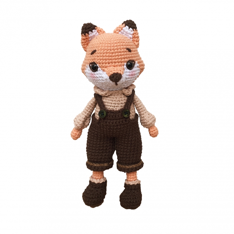 Kitsu the fox amigurumi pattern - Amigurumi.com