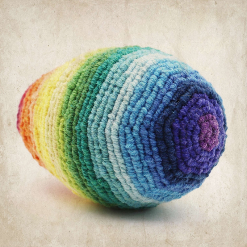 RAINBOW EGG amigurumi pattern - Amigurumi.com