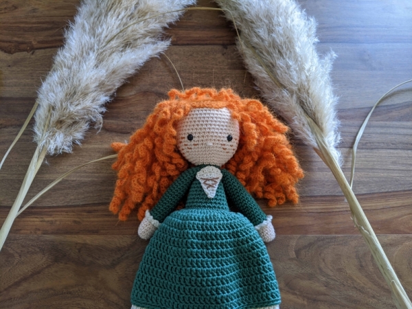 Merida, the scottish princess amigurumi pattern - Amigurumi.com