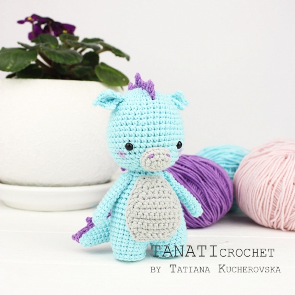 Mini Dragon amigurumi pattern - Amigurumi.com