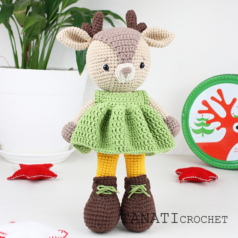 Toy Deer amigurumi pattern - Amigurumi.com