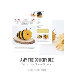 Amy the Squishy Bee amigurumi pattern - Amigurumi.com