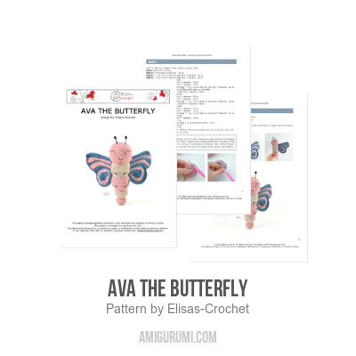 Ava the Butterfly amigurumi pattern - Amigurumi.com