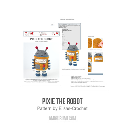 Pixie the Robot amigurumi pattern - Amigurumi.com