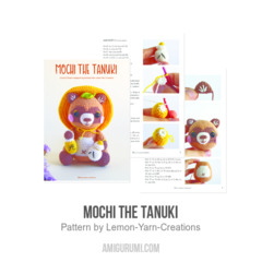 Mochi the Tanuki amigurumi pattern - Amigurumi.com