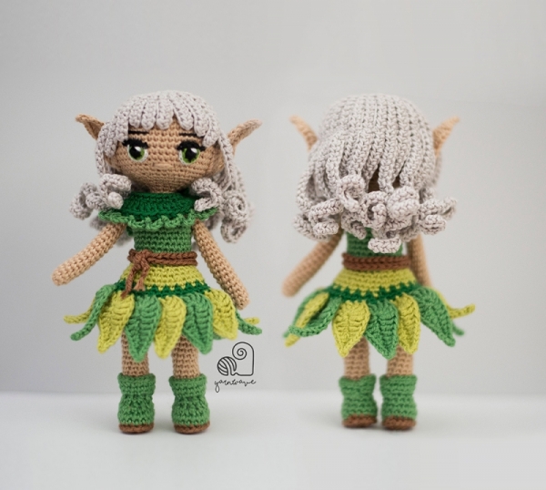 Audrey the Forest Elf amigurumi pattern - Amigurumi.com
