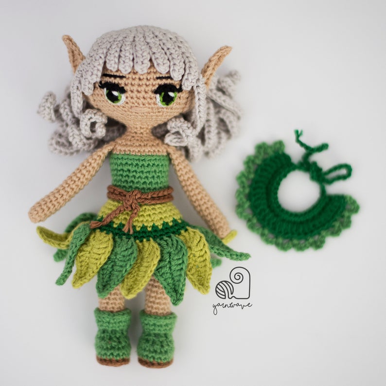 Audrey the Forest Elf amigurumi pattern - Amigurumi.com