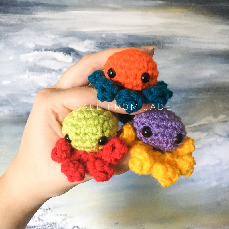 Baby Octopuses - Free amigurumi pattern