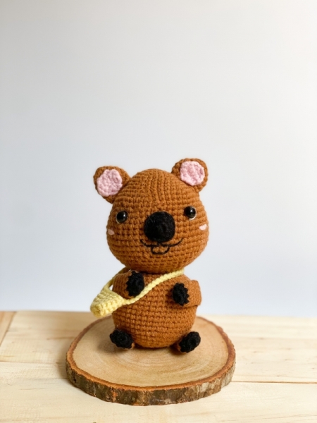 Quinn the Quokka amigurumi pattern - Amigurumi.com