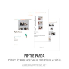 Pip the panda amigurumi pattern - Amigurumi.com