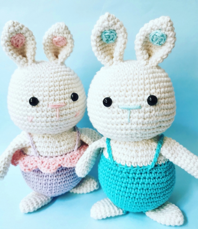 Frankie the Rabbit - Free amigurumi pattern