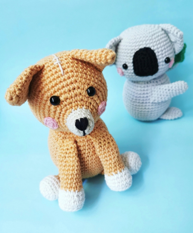Ginger the Dingo amigurumi pattern - Amigurumi.com