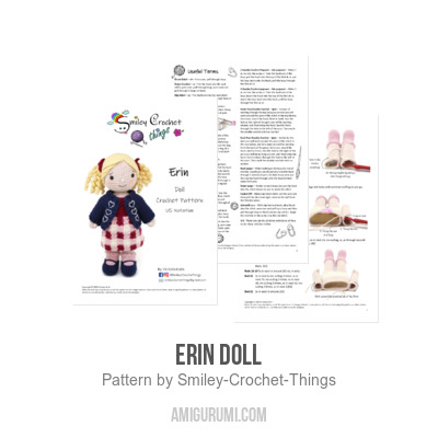 Erin Doll amigurumi pattern - Amigurumi.com