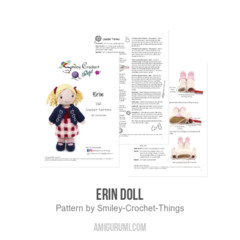 Erin Doll amigurumi pattern - Amigurumi.com