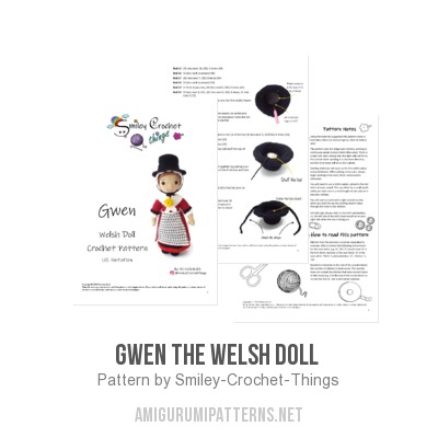 Gwen the Welsh Doll amigurumi pattern - Amigurumi.com