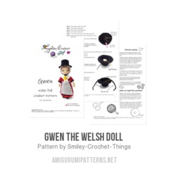 Gwen the Welsh Doll amigurumi pattern - Amigurumi.com