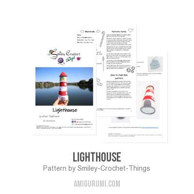 Lighthouse amigurumi pattern - Amigurumi.com