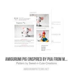 Pua Piglet amigurumi pattern - Amigurumi.com