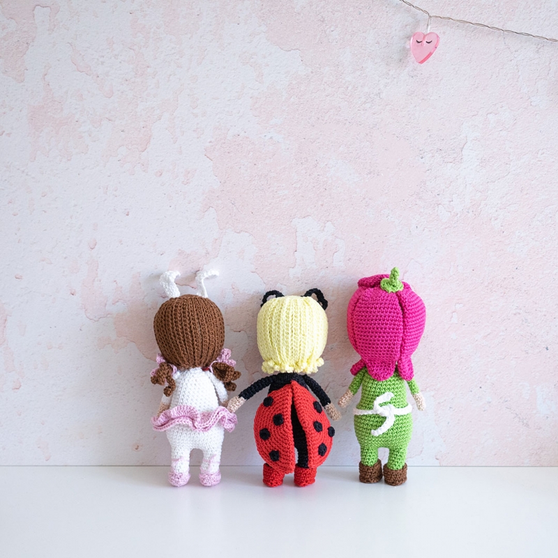 Spring Trio amigurumi pattern - Amigurumi.com