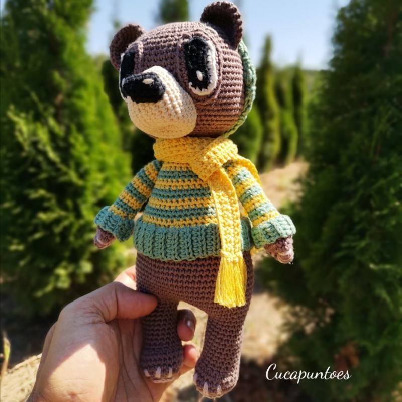 Kuma bear amigurumi pattern - Amigurumi.com