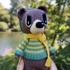 Kuma bear amigurumi pattern - Amigurumi.com