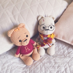 Harry the Wizard Bear amigurumi pattern - Amigurumi.com