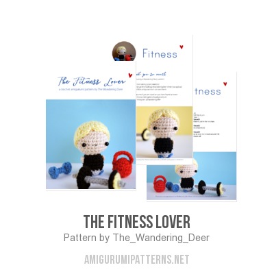 The Fitness Lover amigurumi pattern - Amigurumi.com