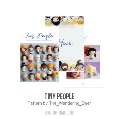 Tiny People amigurumi pattern - Amigurumi.com
