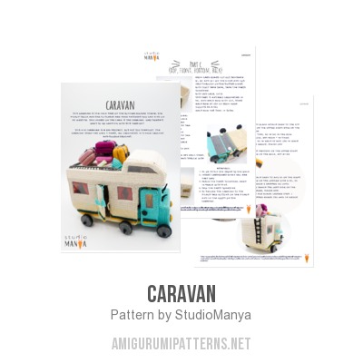 Caravan amigurumi pattern - Amigurumi.com