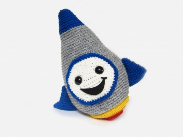 Robbie The Rocket Amigurumi Pattern
