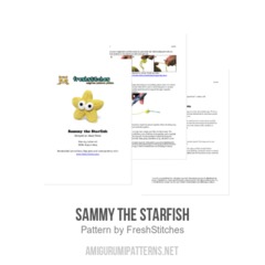 Sammy the Starfish amigurumi pattern - Amigurumi.com