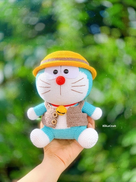Doraemon amigurumi pattern - Amigurumi.com