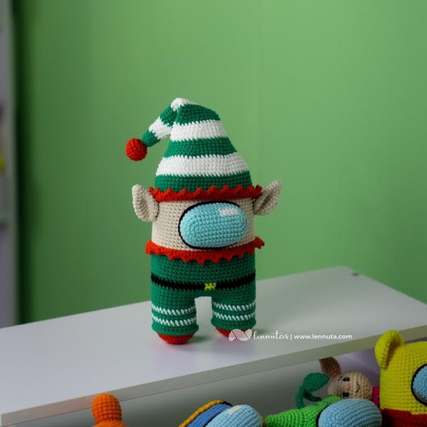 Among Us Elf amigurumi pattern - Amigurumi.com