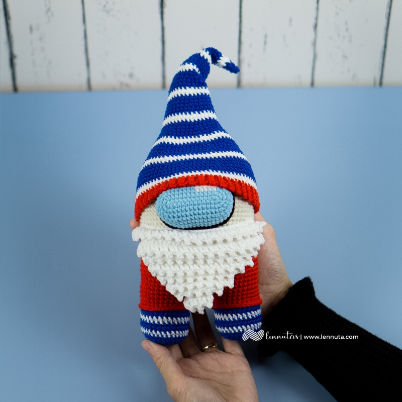Among Us Gnome amigurumi pattern - Amigurumi.com