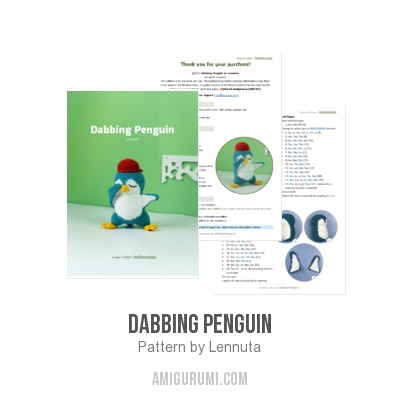 Dabbing Penguin amigurumi pattern - Amigurumi.com