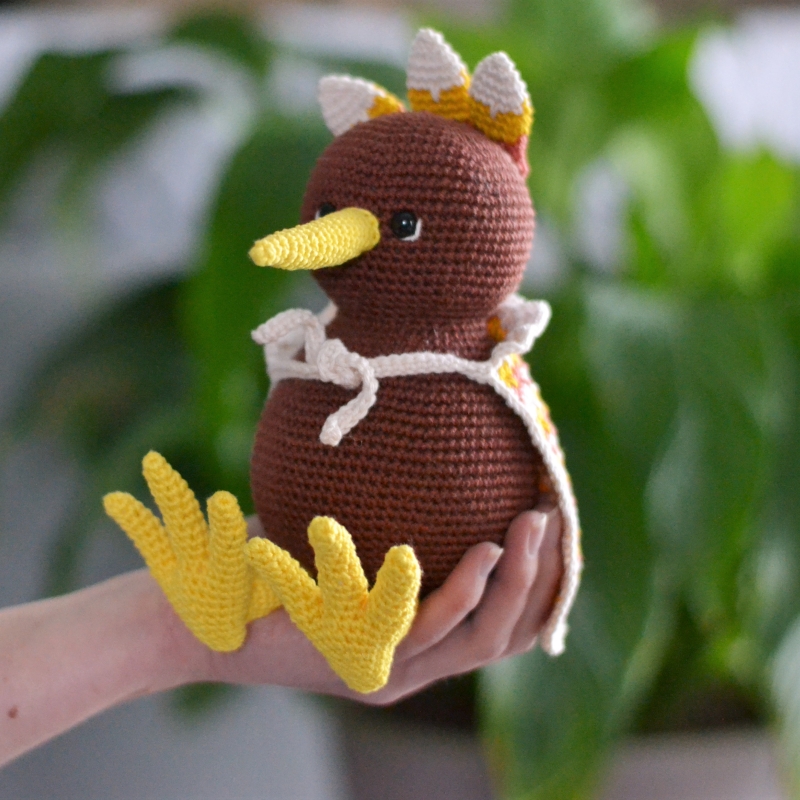 Kini the kiwi amigurumi pattern - Amigurumi.com