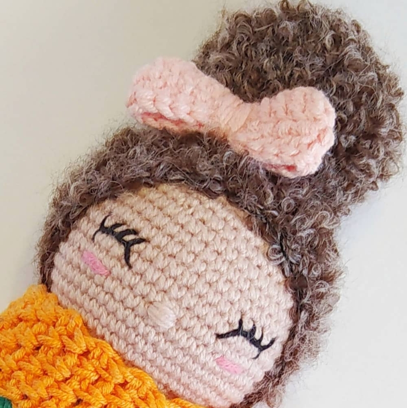 Melina the doll amigurumi pattern - Amigurumi.com
