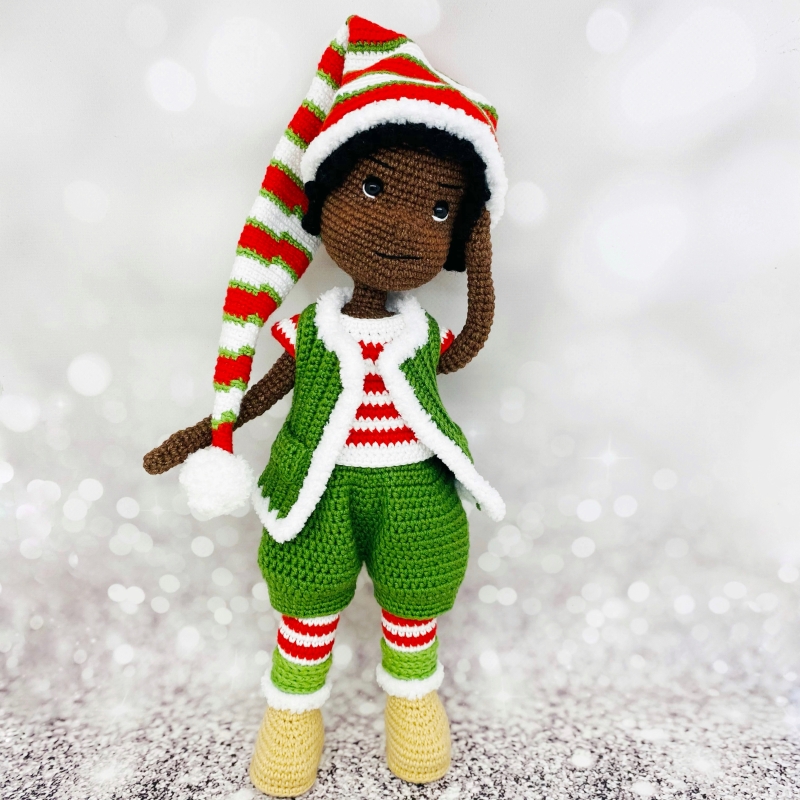 Christmas elf Buddy amigurumi pattern - Amigurumi.com