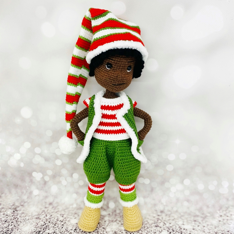 Christmas elf Buddy amigurumi pattern - Amigurumi.com