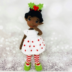 Christmas elf Ella amigurumi pattern - Amigurumi.com