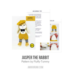 Jasper the Rabbit amigurumi pattern - Amigurumi.com