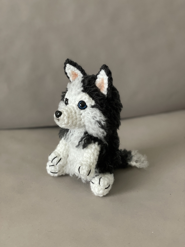 Husky Pup amigurumi pattern - Amigurumi.com