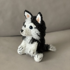 Husky Pup amigurumi pattern - Amigurumi.com
