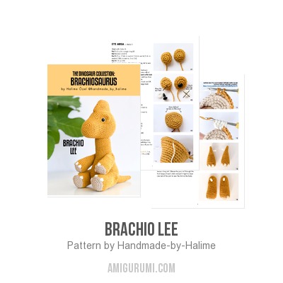 Brachio Lee amigurumi pattern - Amigurumi.com