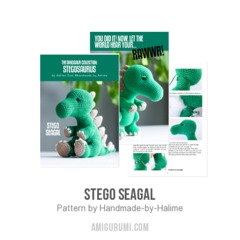 Stego Seagal amigurumi pattern - Amigurumi.com