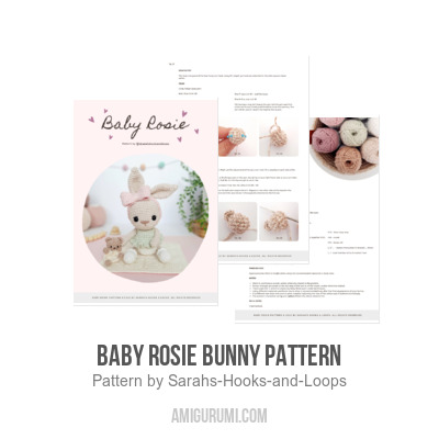 Baby Rosie Bunny Pattern amigurumi pattern - Amigurumi.com