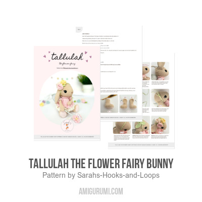 Tallulah the Flower Fairy Bunny amigurumi pattern - Amigurumi.com