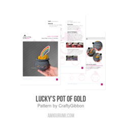 Lucky's Pot of Gold amigurumi pattern - Amigurumi.com